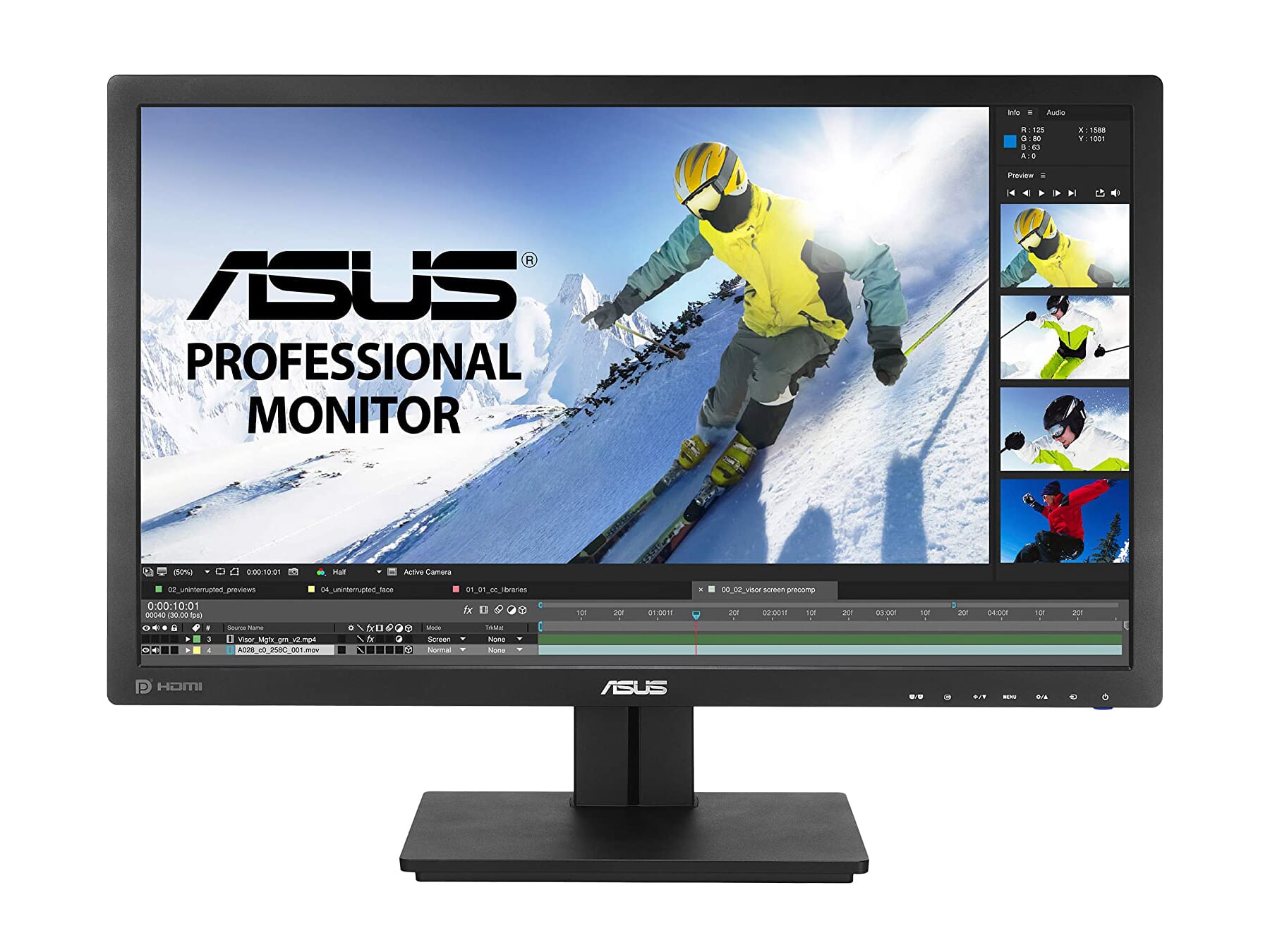 ASUS PB278 - IPS LED-Monitor 27 Zoll, Flicker-Free Monitor günstig ...