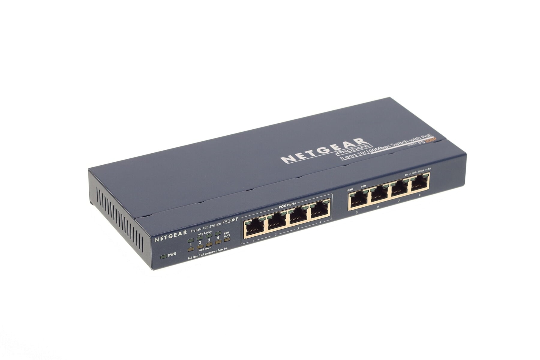 Netgear ProSafe PoE Switch FS108P | notebookgalerie